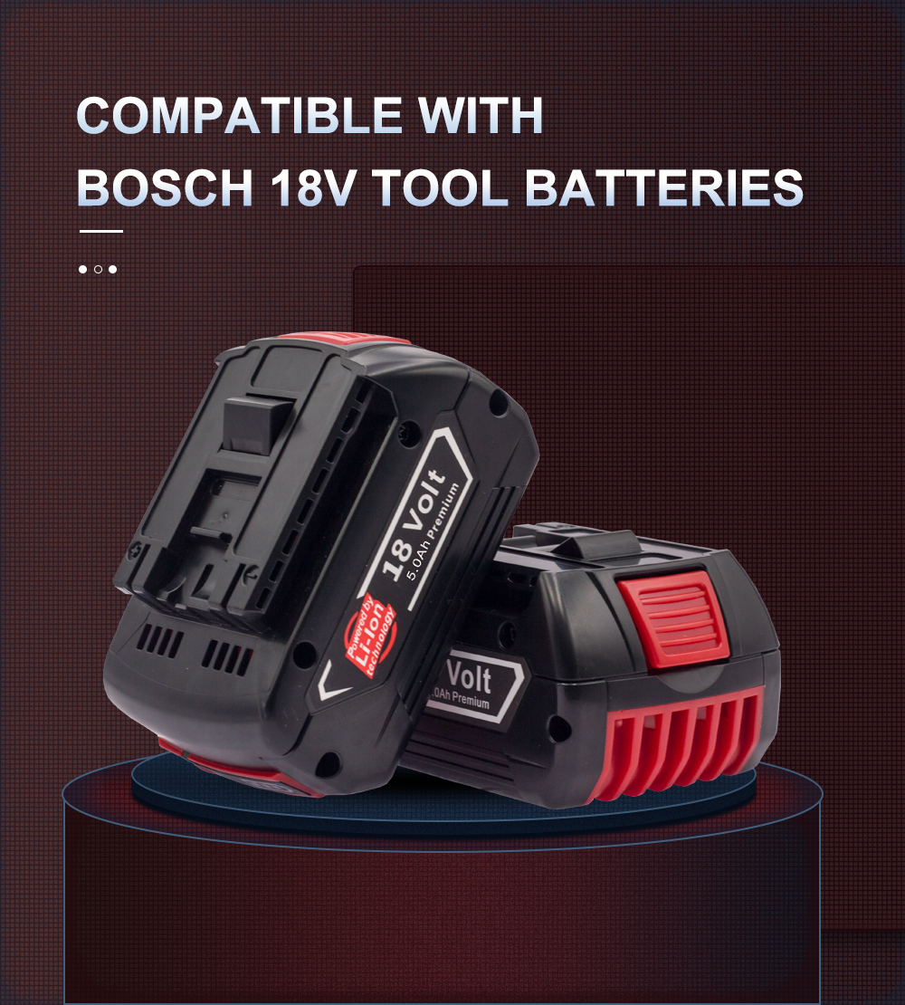 18V 6.0AhFor Bosch PBA Battery BAT609 BAT618 ProCORE 25618-01 /Charger ...