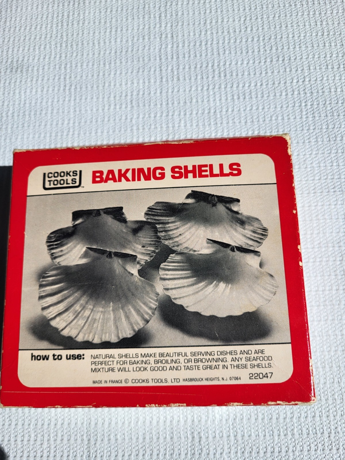 Vintage Cooks Tools Set Of 4 Baking Shells Made in France 22047 Bake ...