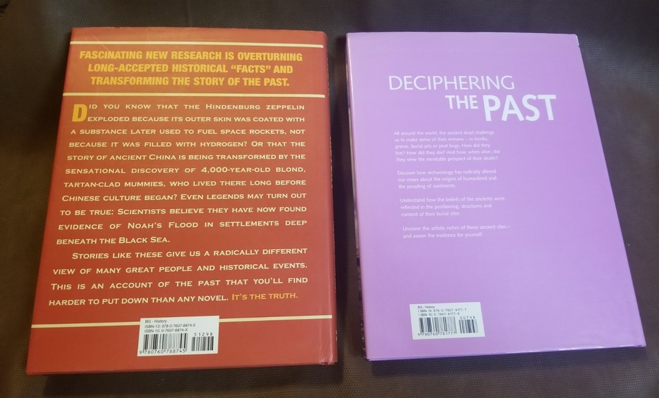 Deciphering the Past, The Truth about History/ Coffee Table Books | eBay