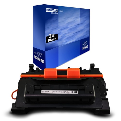2x Europcart Toner Alternative f r HP Enterprise M-604-dn M-605-n M-630 ...