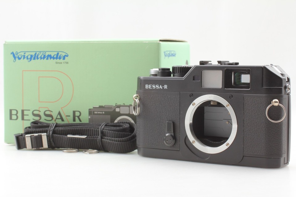 ️[Top MINT in Box] Voigtlander BESSA R Black Rangefinder Film Camera ...