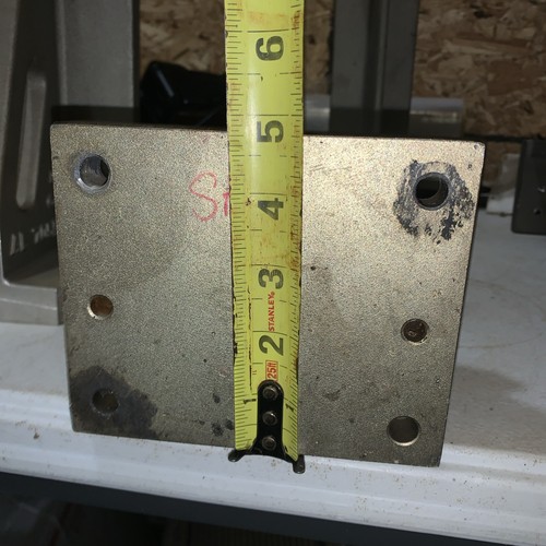 Wolverine Bronze Aluminum CNC Set Up Table Risers Lot Of 4 | eBay