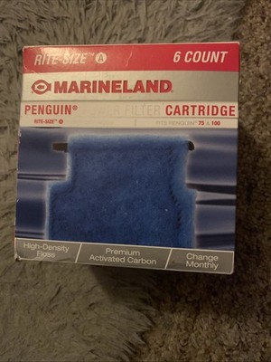 MARINELAND RITE SIZE A 5 PACK PENGUIN BIO-WHEEL FILTER CARTRIDGE ...