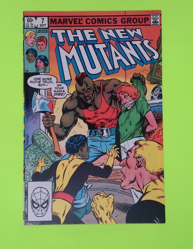 New Mutants #7 Vol. 1 1983 Marvel Comics 1st App High Grade Comic Book ...
