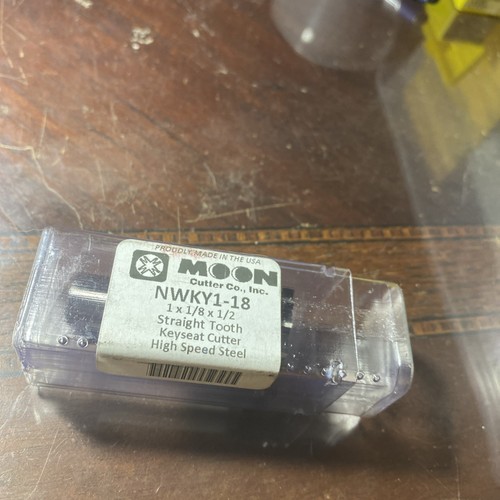 1" Diameter, 1/8" Wide HSS KeySeat Cutter Moon Cutter #NWKY1-18 USA | eBay