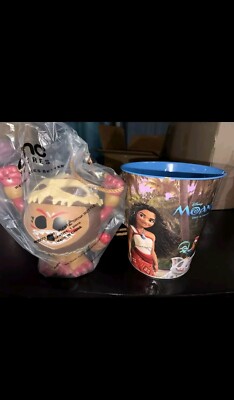 AMC Exclusive Moana 2 Kakamora Sipper Cup And Exclusive Popcorn Bucket ...