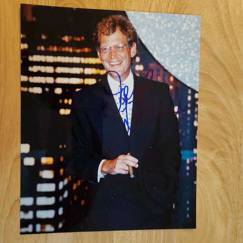 David Letterman / Signed-Autographed / 8x10 Photograph Original COA | eBay