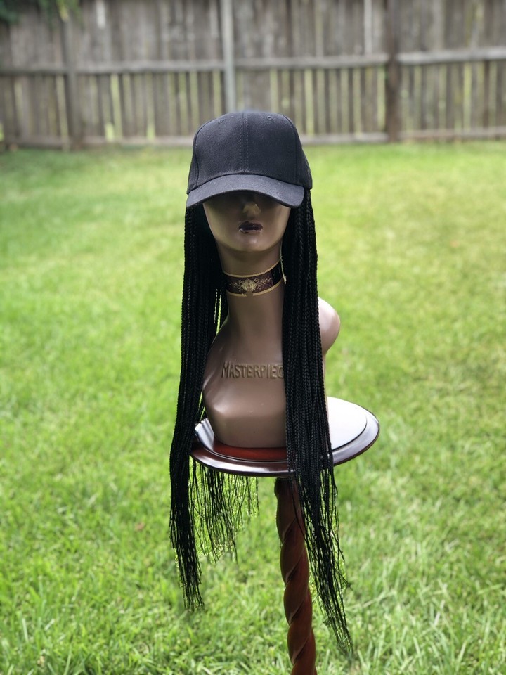 Braided Wig. Cap Wig. Handmade Wig. Length Is 24inches.just Wear & Go ...