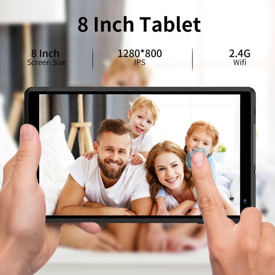 PRITOM 8 inch Android 10 Tablet PC Pad Quad-Core 32GB Dual Camera Wifi ...