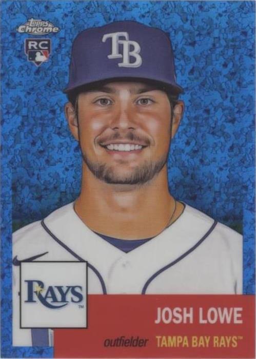 2022 Topps Chrome Platinum Anniversary - Josh Lowe #363 Blue Mini ...