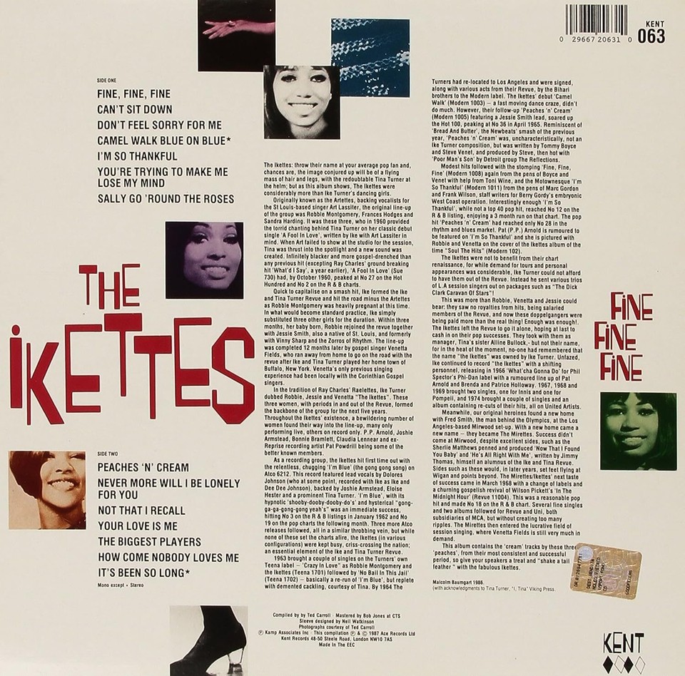 The Ikettes Fine Fine Fine (Vinyl) 12" Album 29667206310 | eBay
