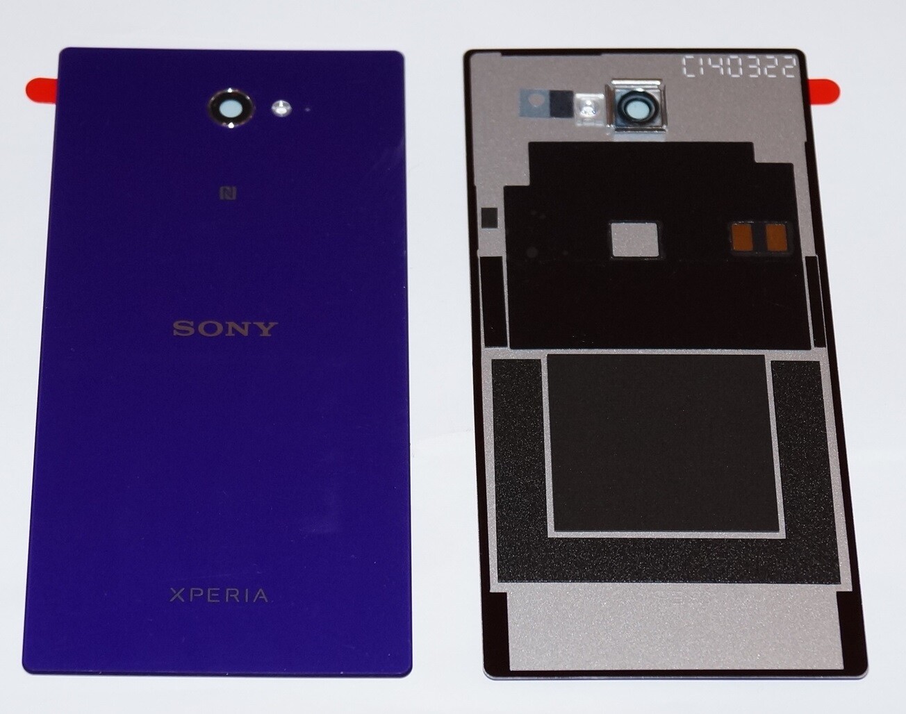 Original Sony xperia M2 D2303 Battery Cover Purple | eBay Australia