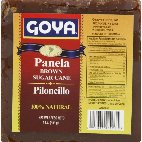 3 Goya Foods Panela Brown Sugar Cane - Piloncillo 1 lb. (454g) | eBay
