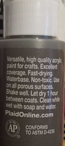 Apple Barrel Pewter Grey Matte Acrylic Paint Quick Drying 4 ct. (8 oz ...