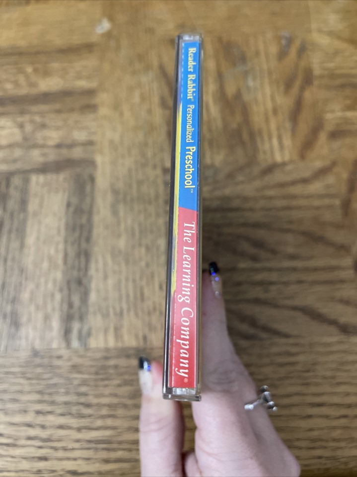 Reader Rabbit Preschool PC CD Rom Game-Rare Vintage | eBay