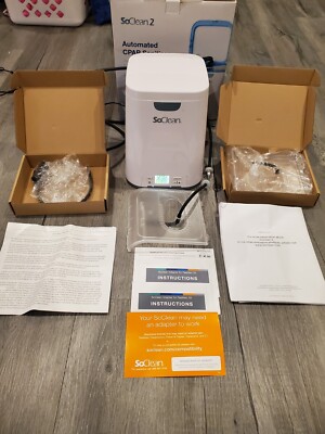 SoClean 2 SC1200 CPAP Cleaning and Sanitizing Machine with Box & Parts ...