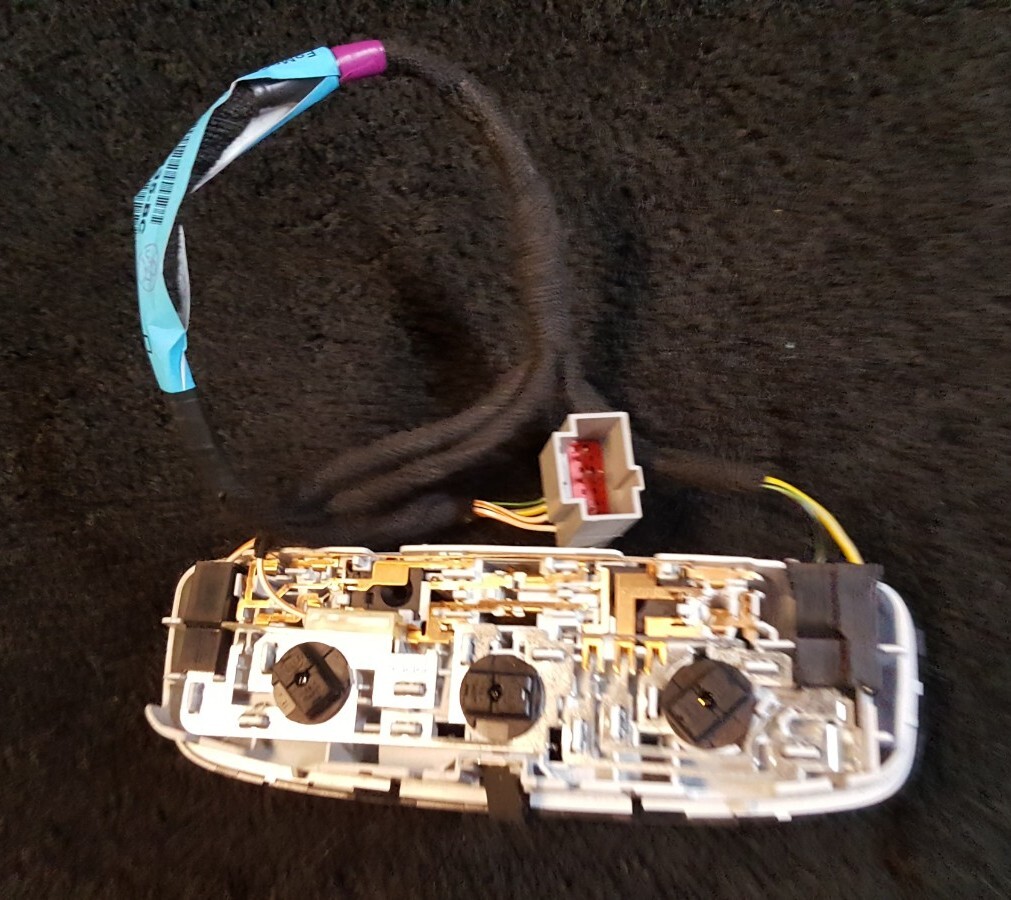 OEM FORD TRANSIT VAN BUS DÔME LUMIÈRE 3 INTERRUPTEURS BK3T-14335-BCBK21 ...