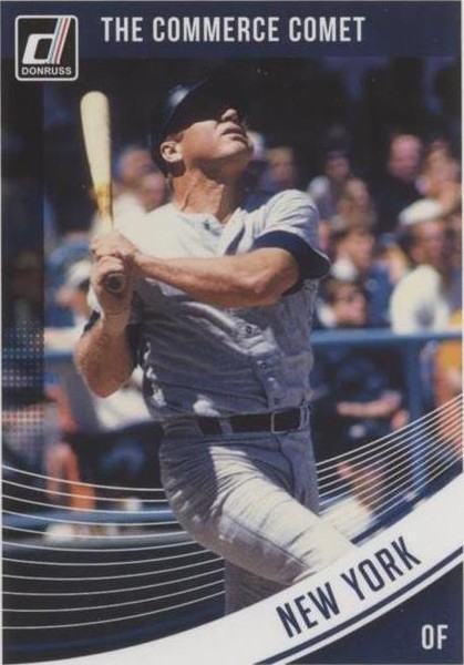 2018 Panini Donruss - Variations "The Commerce Comet" #200 Mickey ...