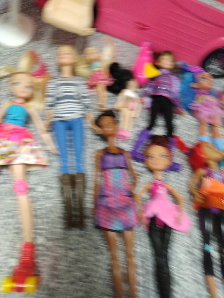 Barbie Dream Camper Van RV Motor Home And Lots Of Barbies Dolls | eBay