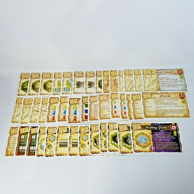 Battlelore 1st Edition 42 Summary Cards Replacement Piece Strategy Game ...