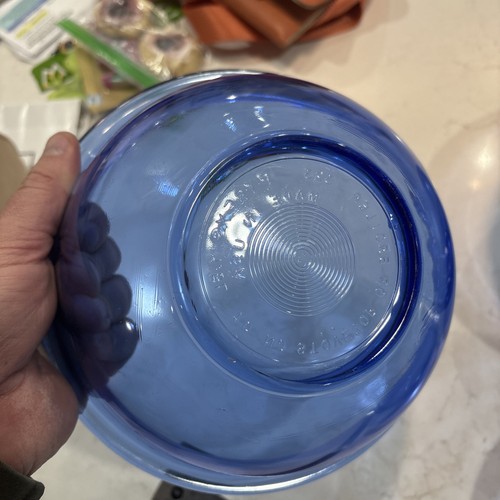 Pyrex Cobalt Blue 3 Pc Glass Mixing Bowl #325 322 323 | eBay