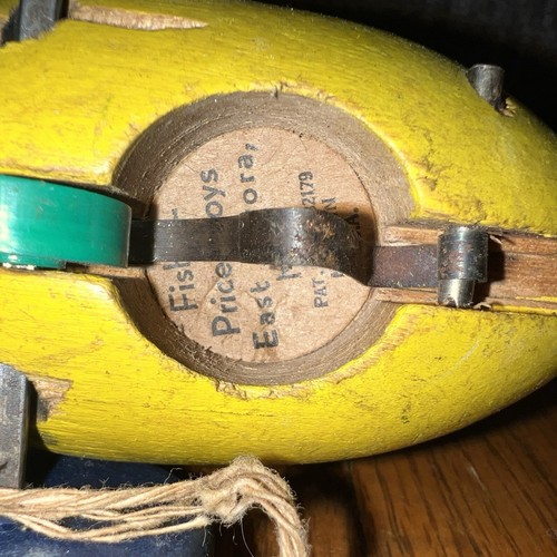 Fisher Price Duck Family On String Wooden Ducks Vintage 50s | eBay