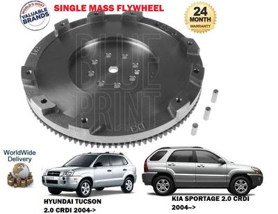 FOR HYUNDAI KIA 2.0 CRDi D4EA 2004-> SINGLE MASS FLYWHEEL 23200-27260 ...