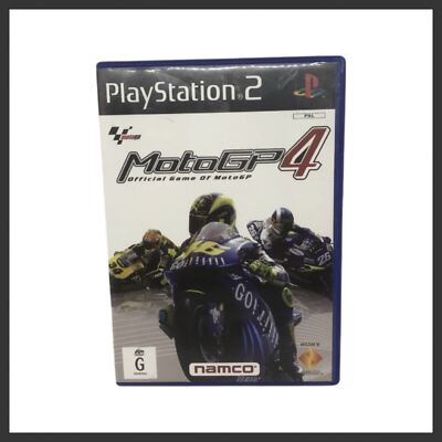 MotoGP 4 PS2 PlayStation 2 Complete PAL Game Very Good Condition FREE ...