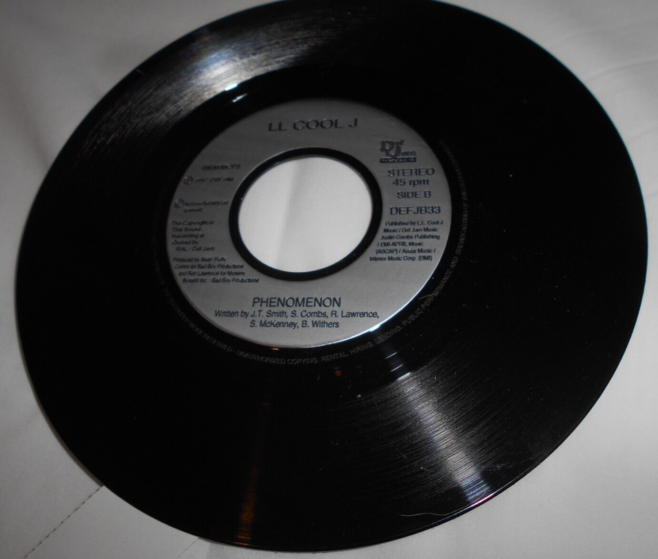 LL Cool J Father Phenomenon 1997 7" Jukebox Promo Def Jam DEF JB33 NM ...