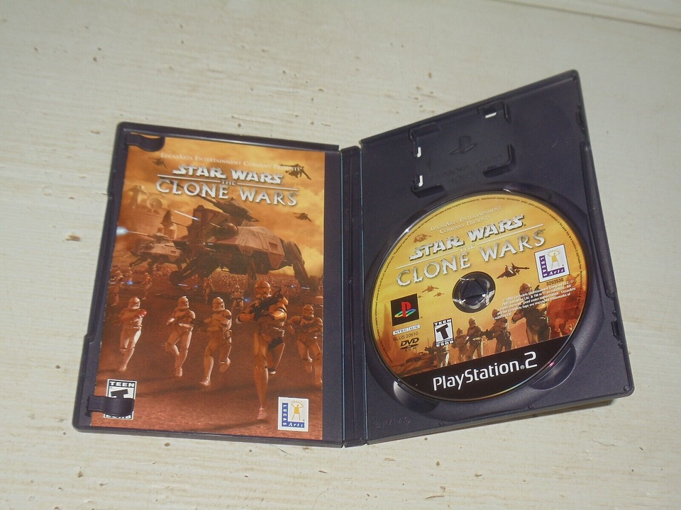 Star Wars The Clone Wars Sony PlayStation 2 PS2 Complete With Manual | eBay