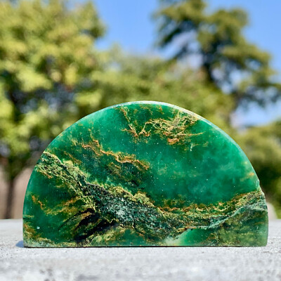 87G Collection!Natural Crystal Raw Stone Polished Emerald Decor Healing ...