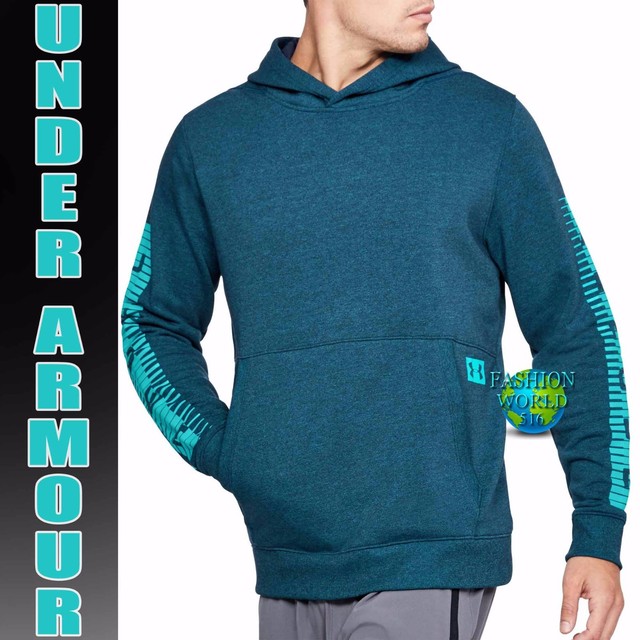 Under Armour Men's Size Large Threadborn Speed Hitt Hoodie 1317092 Blue ...