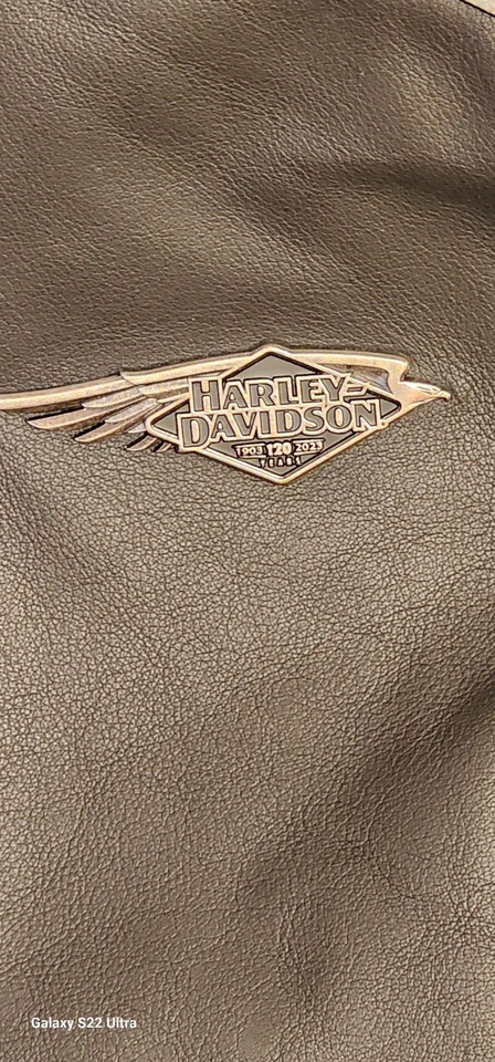 OEM Men's Harley Davidson 120th Anniversary Revelry Leather Jacket ...