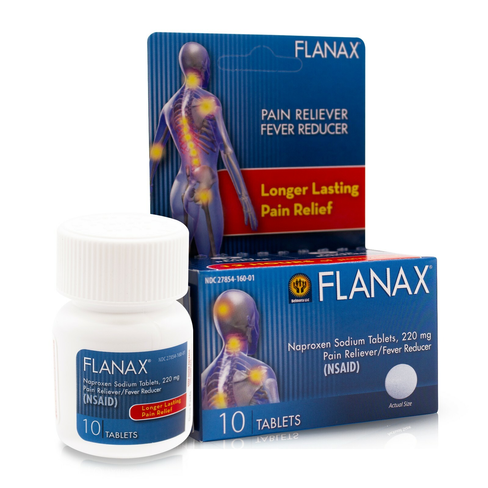 FLANAX 10 Tablets Pain Reliever, Fever Reducer | eBay