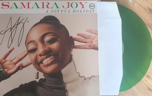 SAMARA JOY A JOYFUL HOLIDAY GREEN COLOURED VINYL LP - LIMITED EDITION ...
