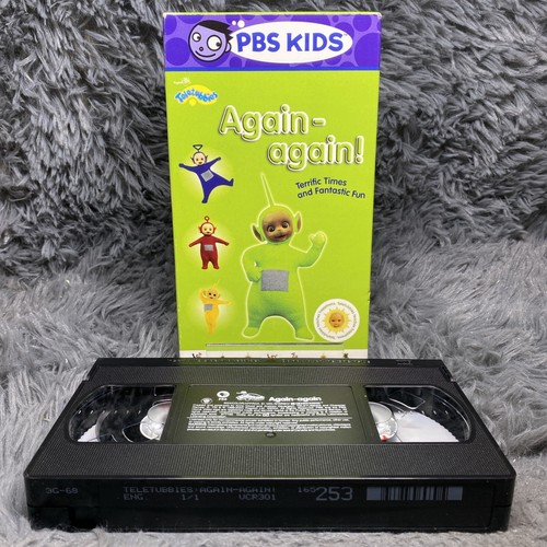 Teletubbies - Again Again! VHS Tape 2004 PBS Kids Cartoon Show Late ...