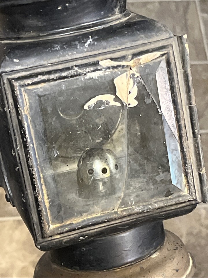 Corcoran Brass Kerosine Lamp Early Vintage MODEL T FORD Side LIGHT (555 ...