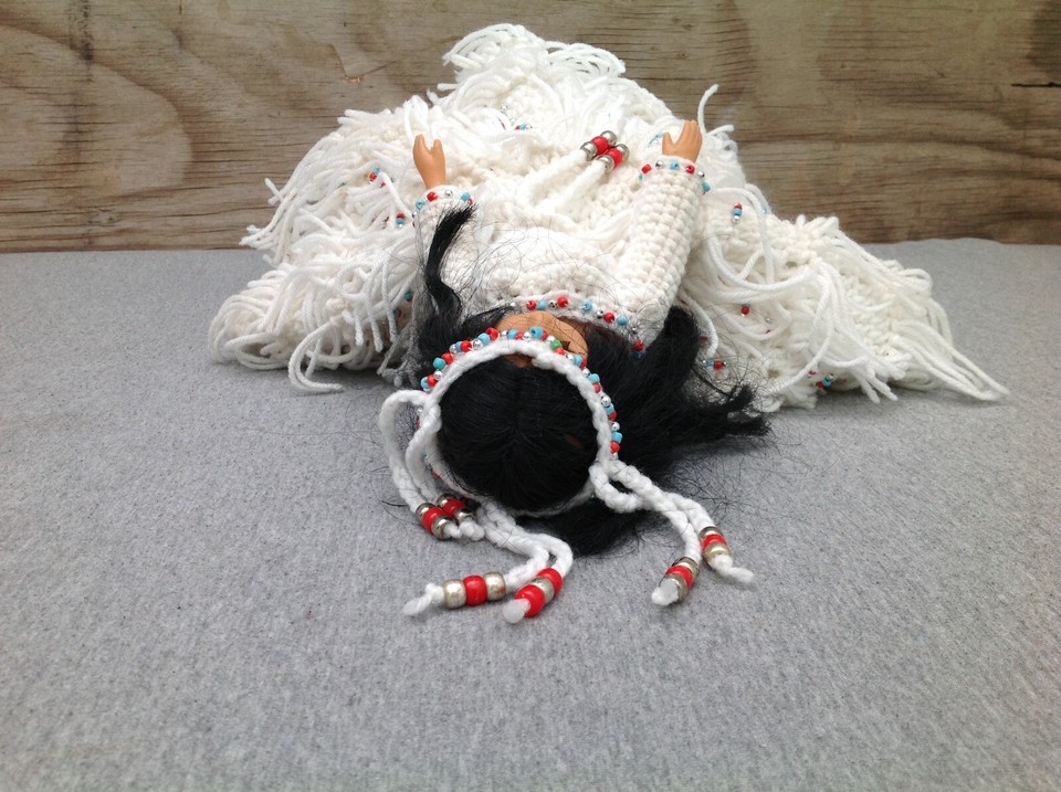 Fibre Craft 15" Native American Chief & Princess Dolls with Stands | eBay