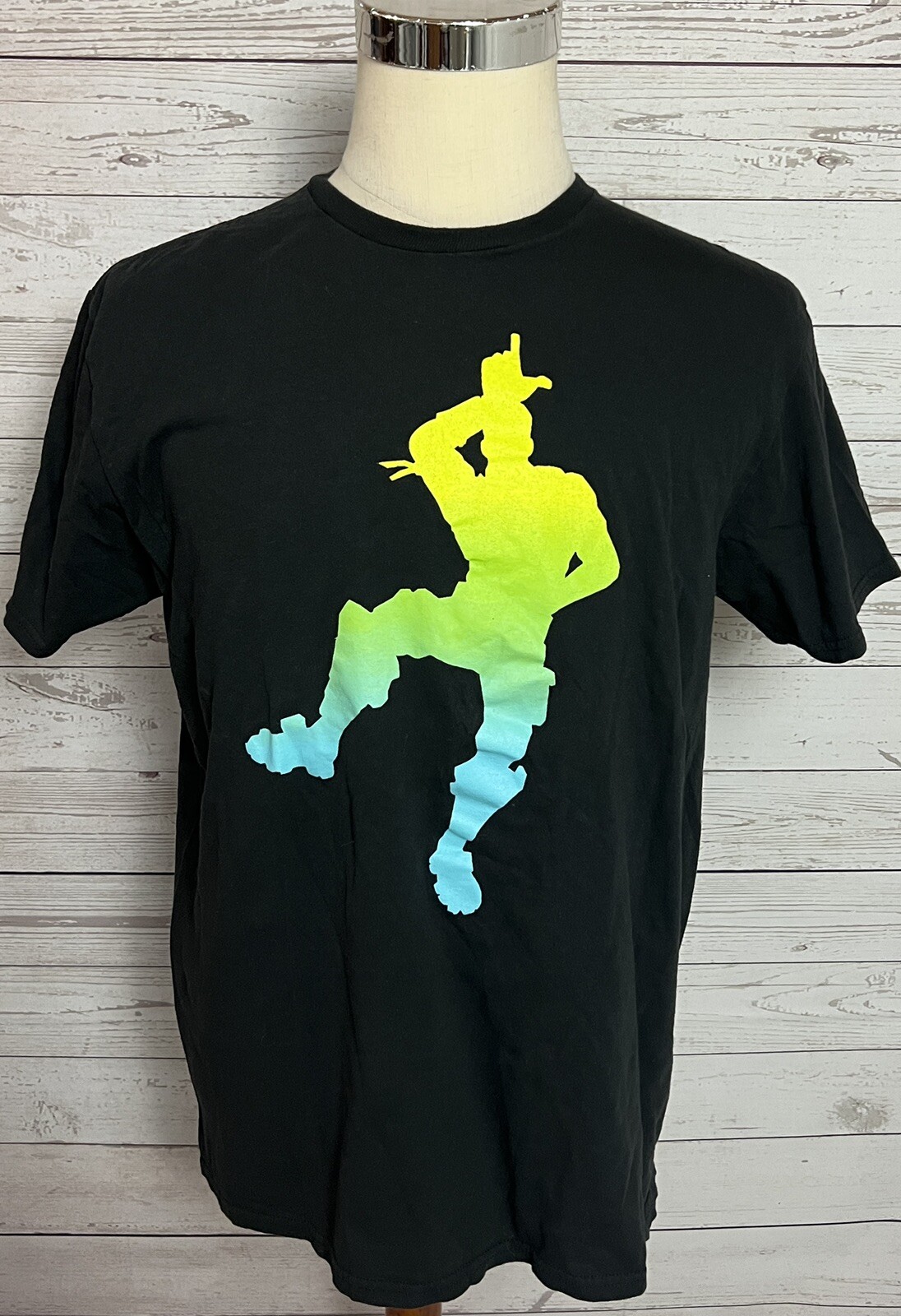 Men's Fortnite Black Take the L Dance Emote Graphic T… - Gem