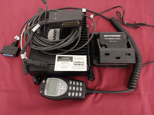 HARRIS Unity XG100M VHF/UHF/700/800 REMOTE MOUNT HHCH P25 Mobile Latest ...