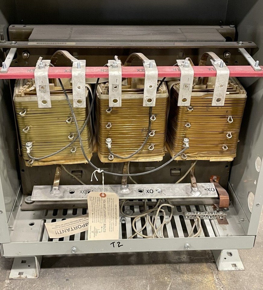 45.00 KVA Siemens Dry Type Transformer 480-208Y/120 Volt 3 Phase | eBay