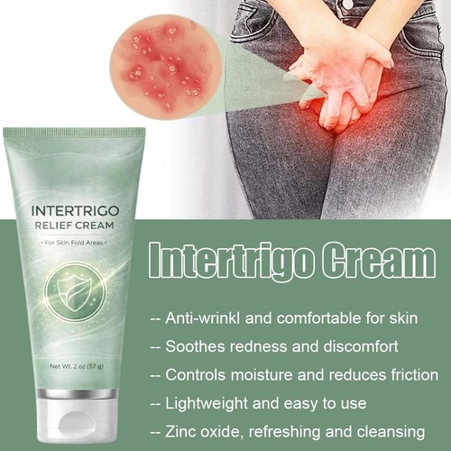 Healora Intertrigo Cream - Skin Fold Care & Chafing w/ Cream Zinc ...