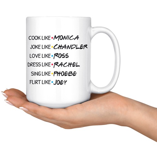 FRIENDS Cast Mug For Her, Best Friends, Bestie Birthday Gift, For ...