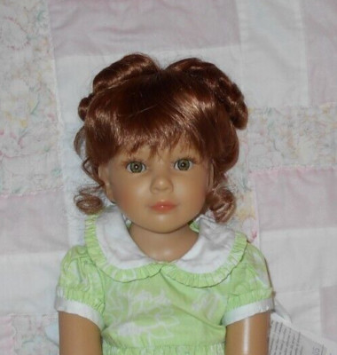 Mini World SHAY Doll Wig SIZE 10/11 AUBURN Pulled Up Style W/Curls ...