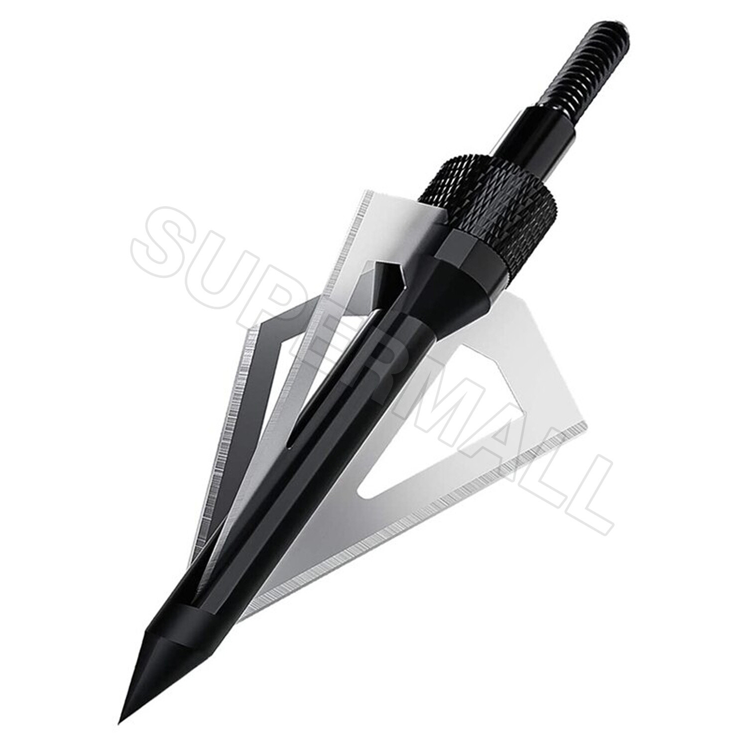 Crossbow Broadheads 12-Pack 100 Grain Fixed Blade Broadheads - 3 Blade ...
