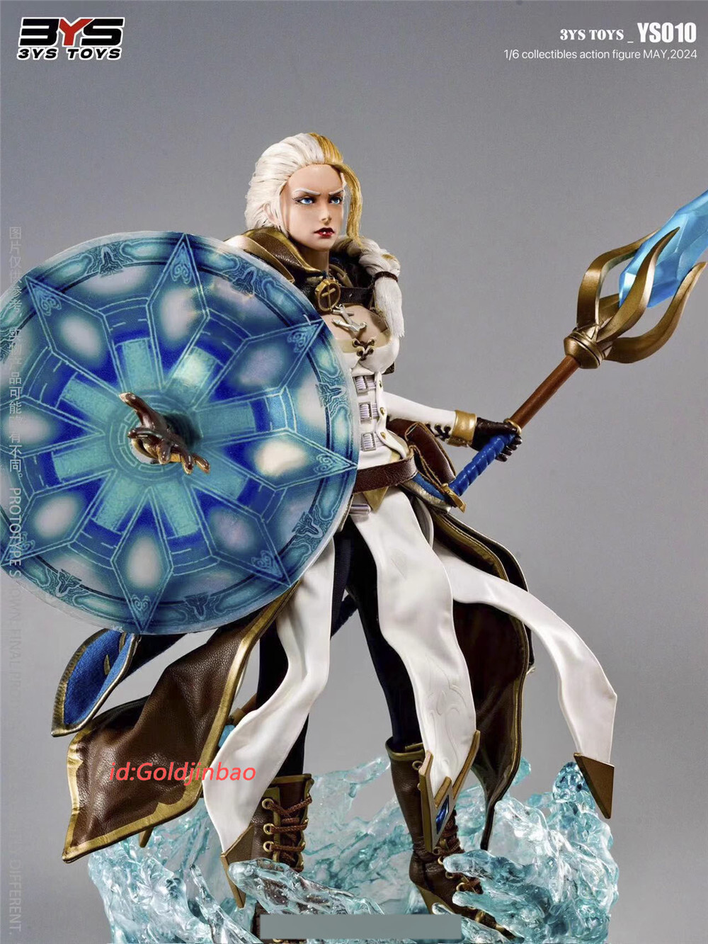 In Stock 3YS Toys WOW Jaina Proudmoore Action Figure Model 1/6 Scale ...