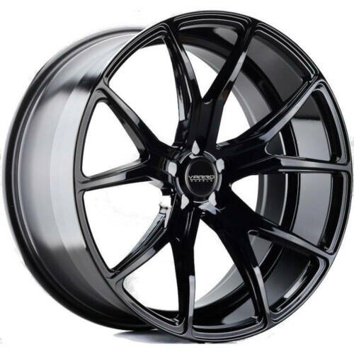 19-20 Corvette C7 Base Z51 Stingray Varro VD01 Gloss Black Wheels ...