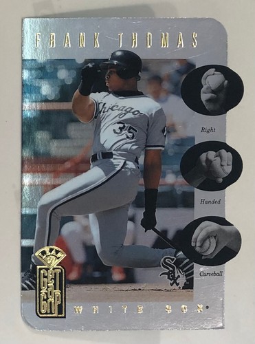 1997 Leaf Get-a-Grip - Frank Thomas - Smoltz - #2 - White Sox - Braves ...