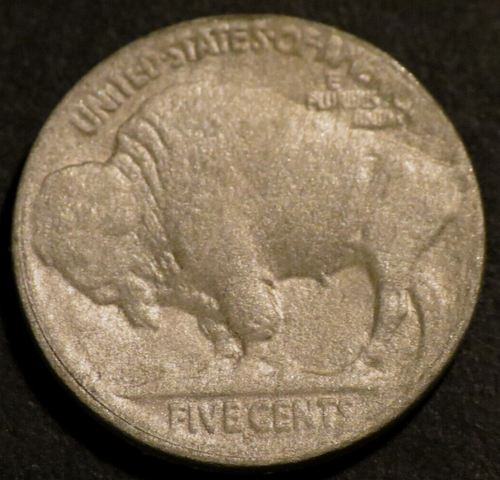 1920 S Buffalo Nickel Semi-Key Date Horn Details Holo-Restored Five 5c ...