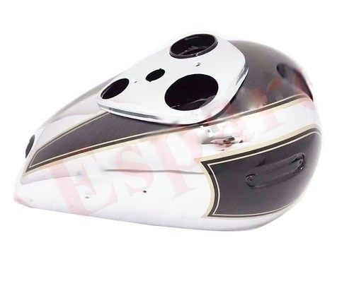 Ariel Square Four Red Hunter Petrol Gas Fuel Tank Black Painted ...